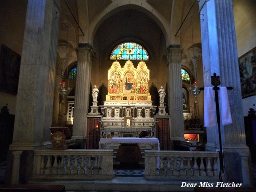 Il trittico di Turino Vanni nella Chiesa di San Bartolomeo degli Armeni ...