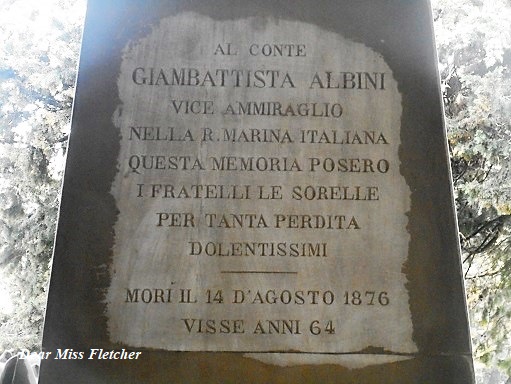 Giovanni Battista Albini: un uomo e il suo mare – Dear Miss Fletcher